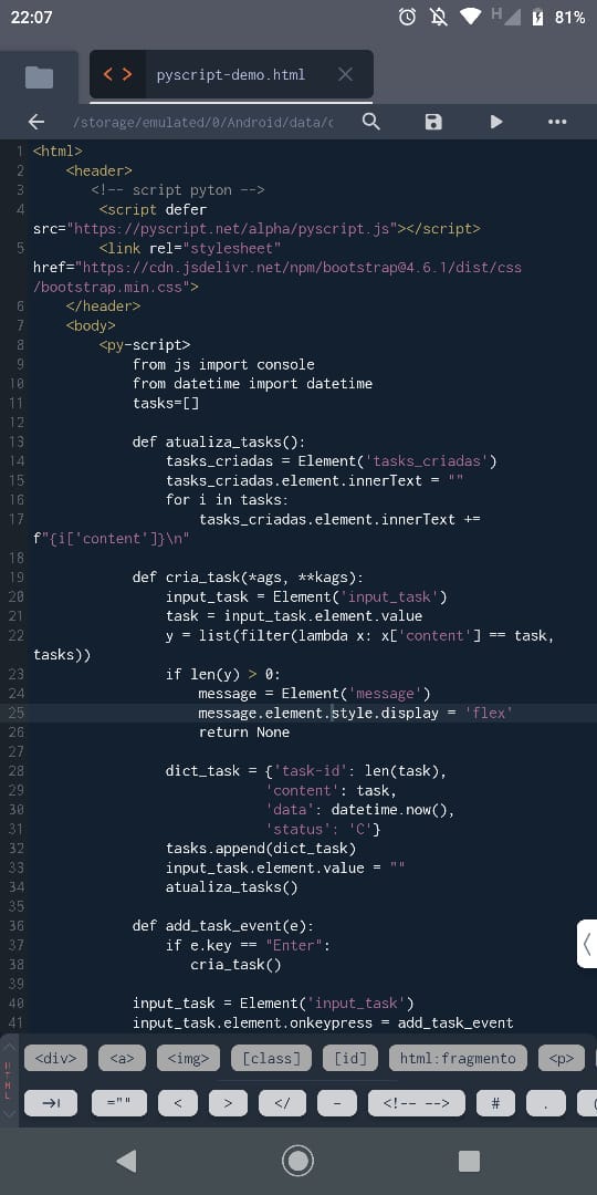 Python | Capítulo 1 — Frontend com Python? | by Fabio Morais | Medium