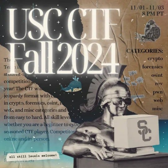 USC CTF Fall Writeup. | by Dominic Crippa | Level Up Coding