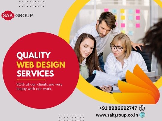 Unveiling Web Design Service in kolkata | SAK GROUP | by Sakgroup | Medium