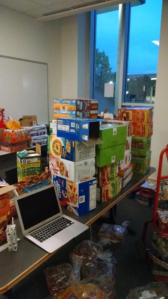 Don’t put your Hacker food in a glass room. | by Vikram Rajagopalan | MHacks IV | Medium