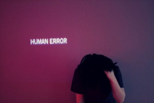 A importância de errar. O homem sempre estará cometendo erros… | by ...