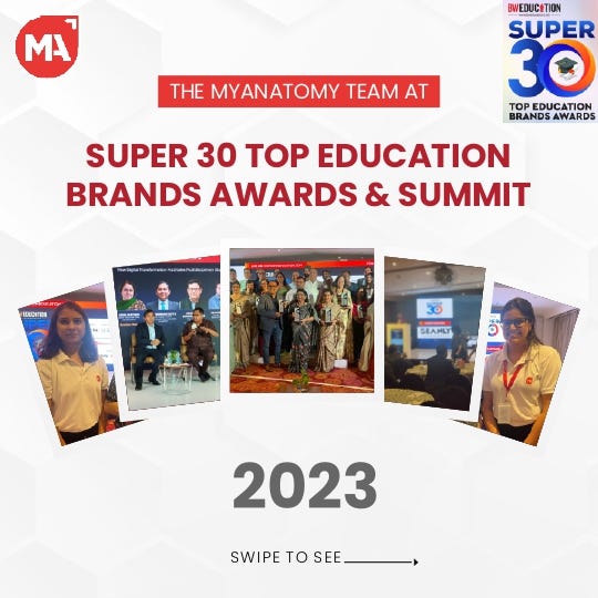 BW Education Super 30 Top Education Brands Awards & Summit 2023 — Myanatomy | by MyAnatomy | Sep ...