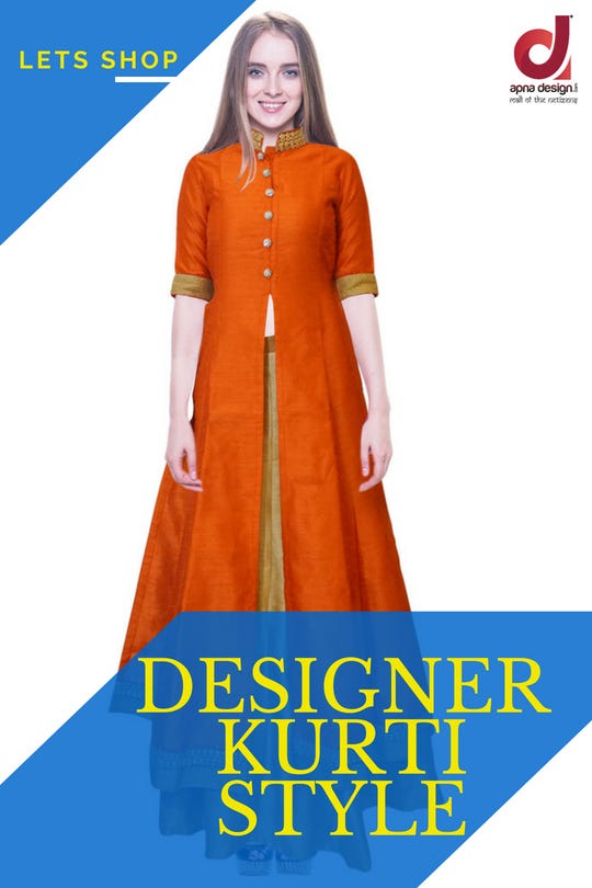 Designer Kurti Style. Make your day special by wearing… | by APNA ...