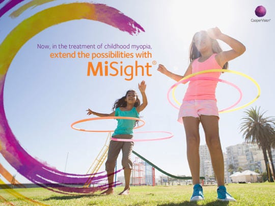 MiSight 1Day — The first soft contact lens proven to slow the ...