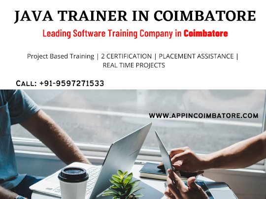 Java Training In Coimbatore - Appin Coimbatore - Medium