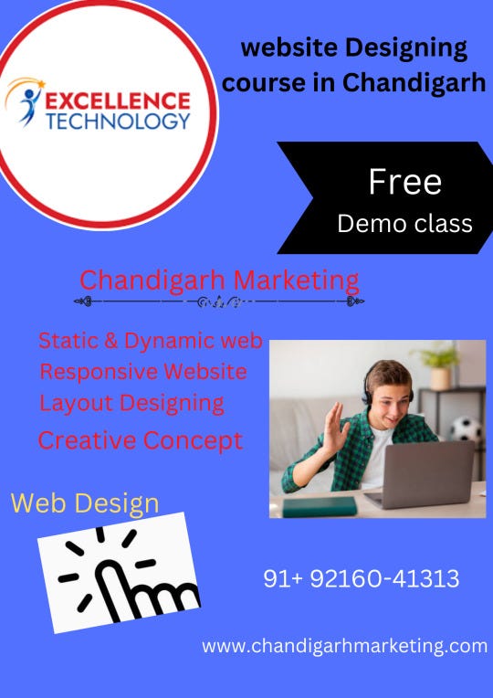 Best Institute For Web Designing Course in Chandigarh | by Excellence ...