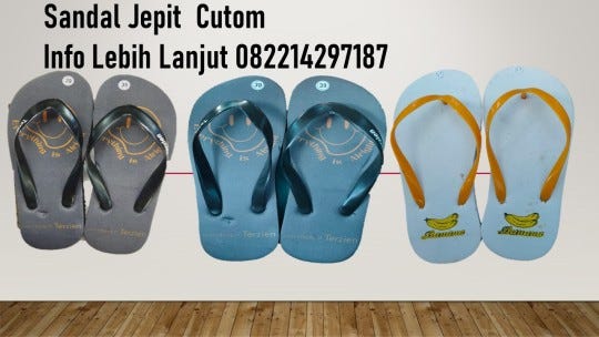 082214297187, sandal spon berkualitas, sandal jepit custom bagus | by ...