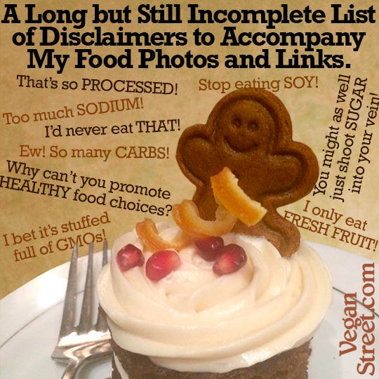 A Long but Incomplete and Still Evolving List of Disclaimers to ...