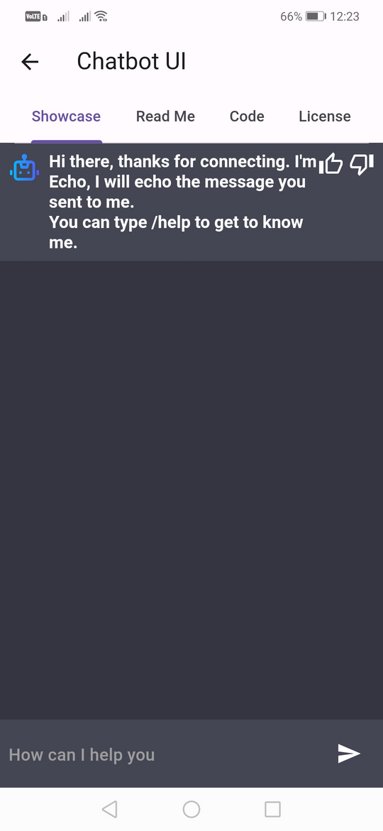 Flutter Chatbot UI. The Chatbot UI showcase reuses the code… | by Lim ...