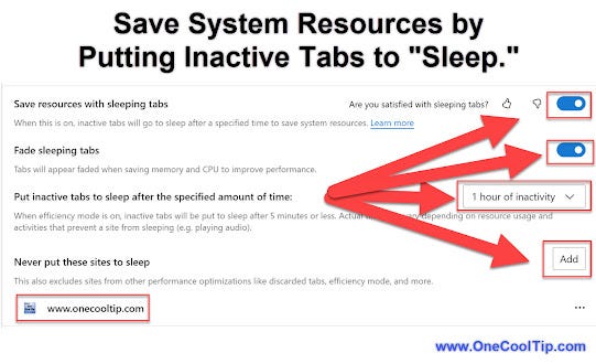 Maximize Your Browser Performance: How to Use Microsoft Edge Sleeping ...