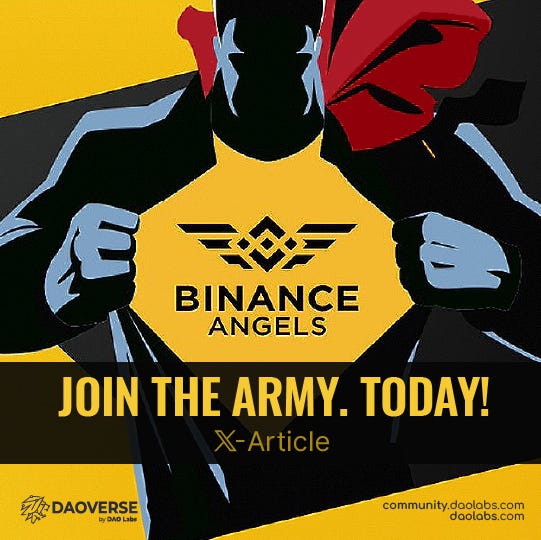 A Journey Towards Becoming a Binance Angel: My Commitment to Community ...