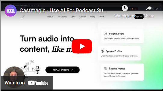 Castmagic[$39] LifeTime Deal & Review Appsumo Exclusive | by Ommeysalma | Jul, 2023 | Medium
