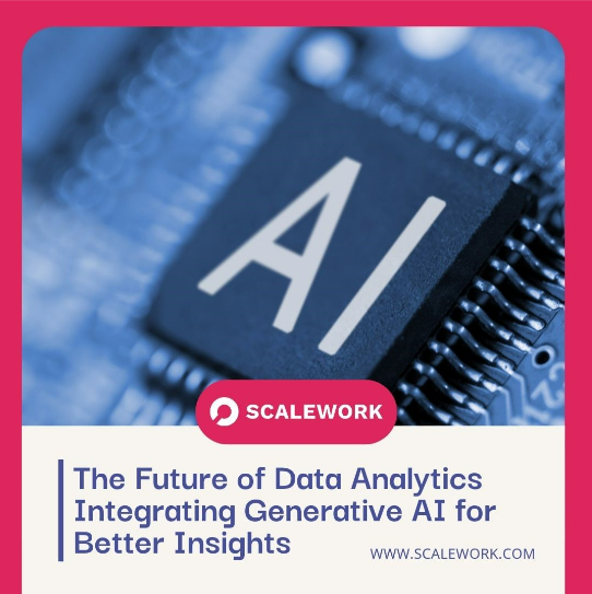 The Future of Data Analytics Integrating Generative AI for Better Insights | by Scalework | Aug ...