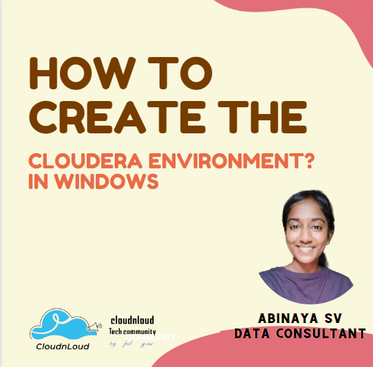 Cloudera Installation On Windows Installing Cloudera On Windows Using