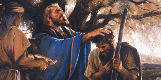 Genesis 14:19–20 Melchizedek blessed Abram with this blessing: “Blessed ...