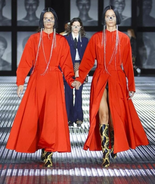 That one time Gucci had 68 pairs of twins and made fashion history at ...