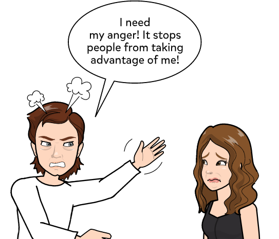 Jealous Friends Clipart