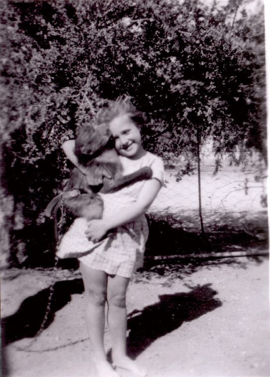Baboon and girl form unlikely bond | a Few Words