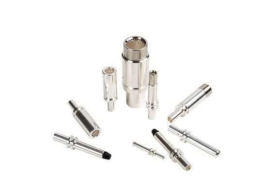 AC IEC Brass Connector Pin - aupins - Medium