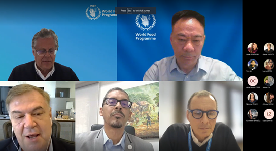 Les directeurs des Programmes du PAM PRO et des Centres d’Excellence se ...