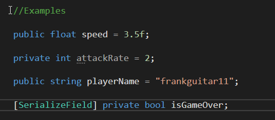 Variables in C#. What are they, what do they mean?! | by Frank Warman ...
