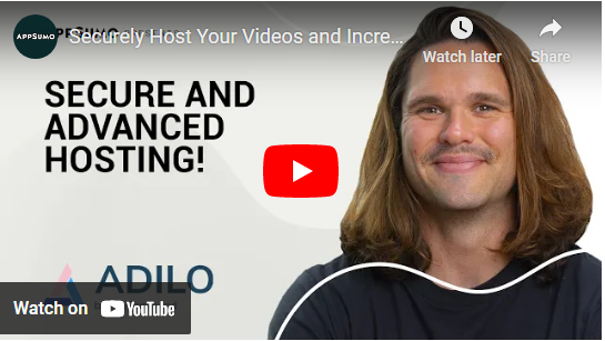 Adilo[$79]- Best Video Hosting Solution, Appsumo Exclusive | by ...