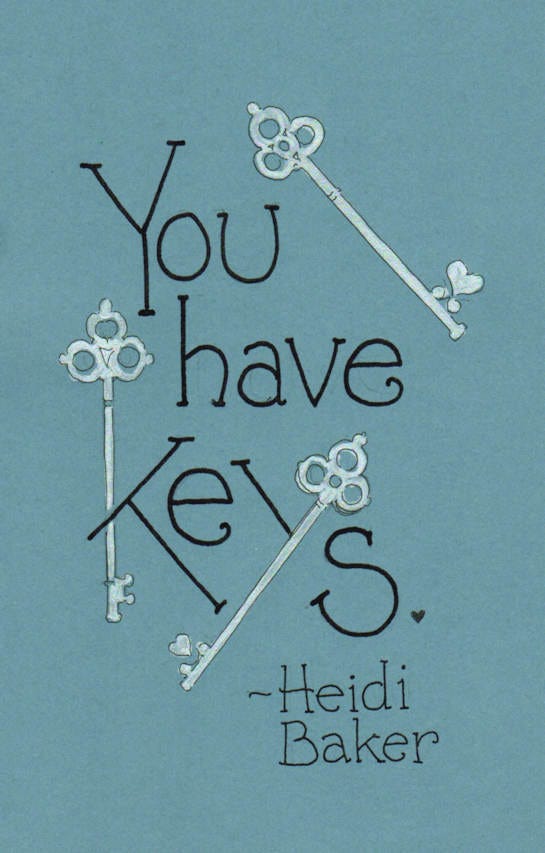 “You Have Keys”. You Have Keys | by Mary Coons | Medium
