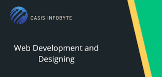 Oasis Infobyte — Web Development and Designing Internship Experience | by Lahari Dasari | Medium