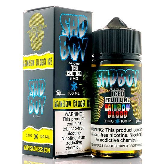 Rainbow Blood Ice Sad Boy E-Liquid 100ml - sadboy officialsite - Medium
