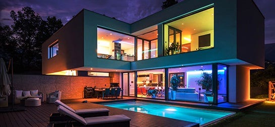 Transform Your Villa Exteriors with LED Neon Flex Lighting | by Nakashi ...