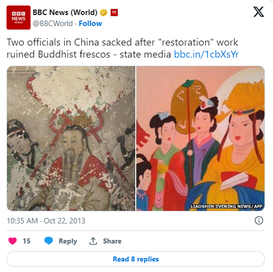 When Stone Buddhas Get a Makeover: Unveiling the Colorful Catastrophes ...