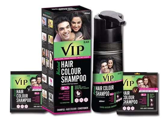 India’s Best Instant Hair Colour Shampoo — VIP | by ...