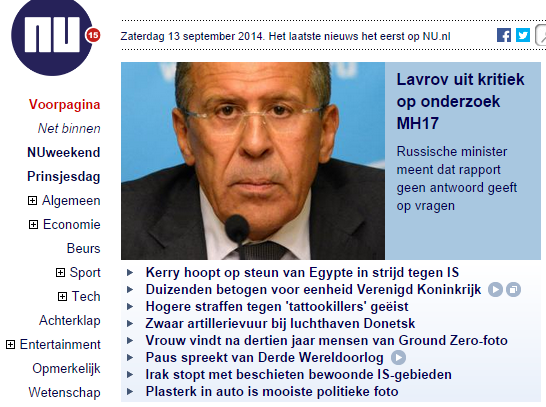 The road to World War III. De voorpagina’s van NU.nl, RTL Nieuws… | by Earl Mutsaars | Medium