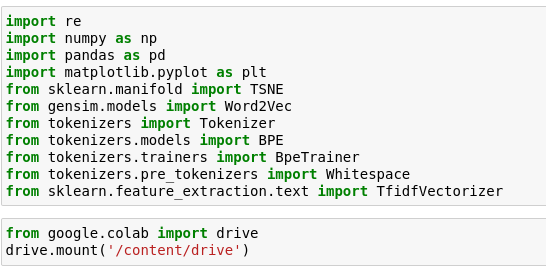TF-IDF with Whitespace Tokenization vs. Word2Vec with Byte Pair ...