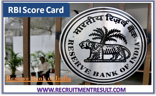 RBI Score Card 2017 Download Direct Link Available Here Online | by ...