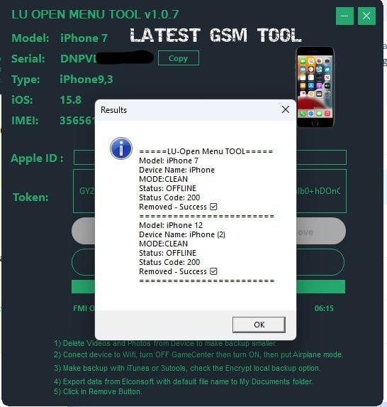 Open Menu FMI OFF Tool Latest Version (New Update) 2024 - Mirha - Medium