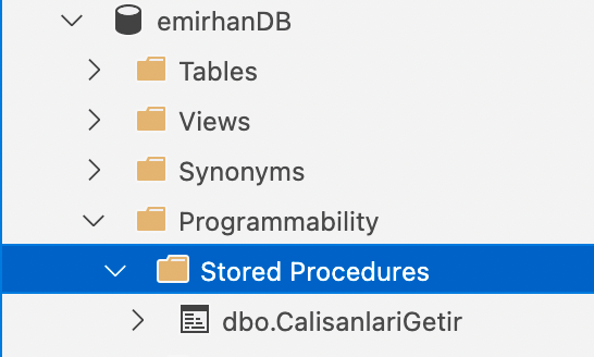 SQL’de Stored Procedure. Store Procedure belli bir işlevi yerine… | by Emirhan Karadağ | Medium