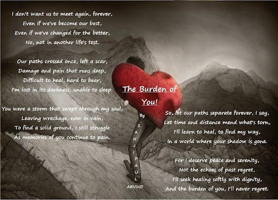 The Burden of You - Sanji-Paul Arvind - Medium
