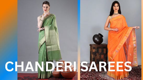 Traditional Chanderi Sarees
