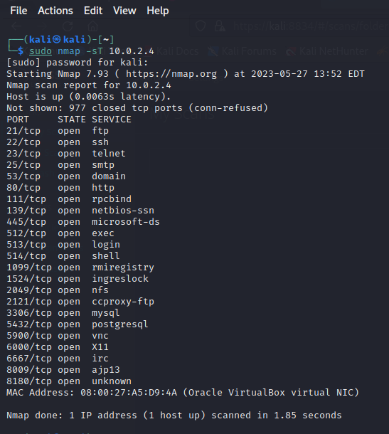 Scanning A Target with NMAP in Kali Linux | by Bhattaraikeshab | Medium
