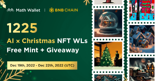 This is a giveaway for winners to get the AI x Christmas NFT Whitelists ...