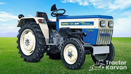 The Latest Swaraj 724 XM Orchard Tractor | by Tractorkarvan | Nov, 2023 ...