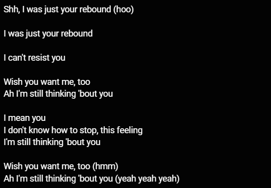 Rebound | uno. Arash, you’re not my rebound for all… | by fafa | Medium