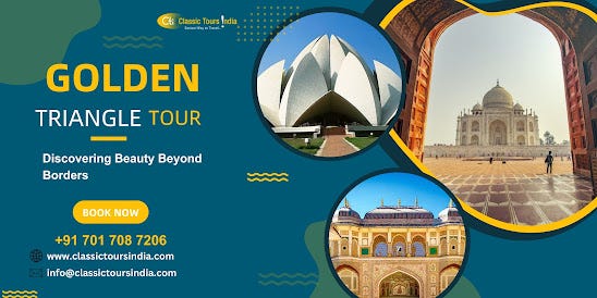 Ready to Embarking of India’s most well known tour, The Golden Triangle ...