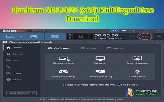 Bandicam 6.0.3.2022 (x64) Multilingual Free Download — BasicSoftwareCrack.com | by Iman | Jul ...