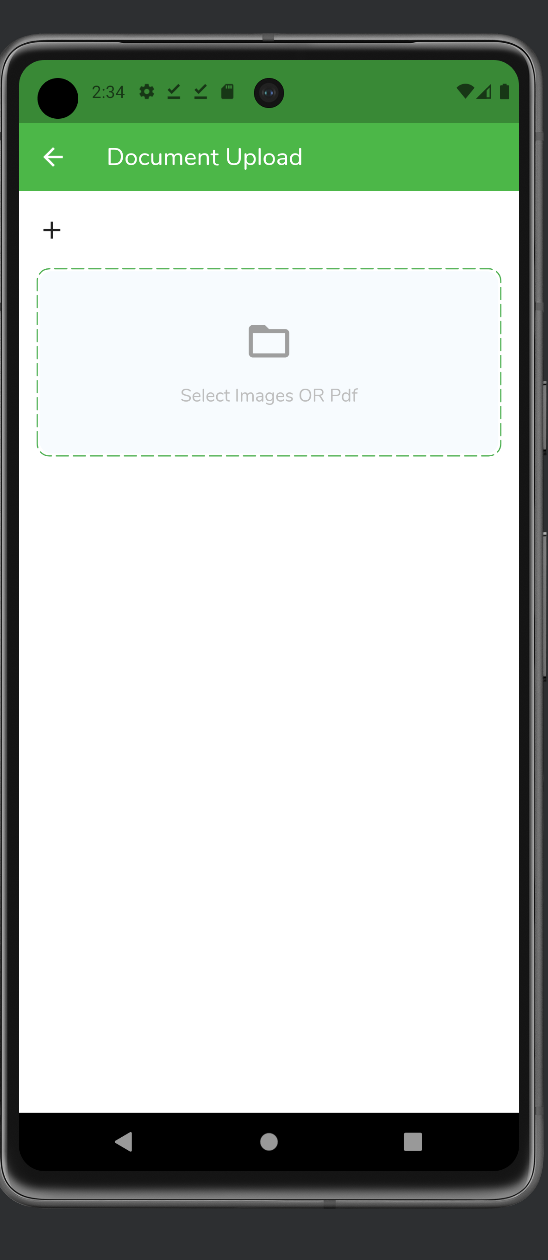 Dotted Border Document Uplode Custom Widget flutter | by mahesh ghule ...
