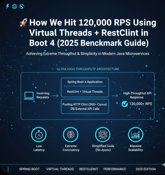 🚀 How We Hit 120,000 RPS Using Virtual Threads + RestClient in Spring ...