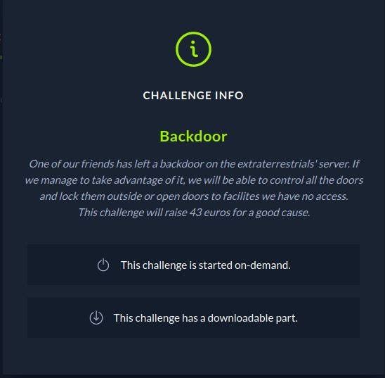 Ctf Hackthebox 2021 Cyber Apocalypse 2021 — Backdoor Writeup By Evyatar E Medium