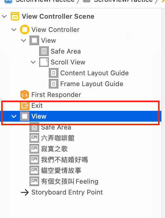 設定 Content Size，實現水平捲動，上下捲動和分頁的 Scroll View By 黃金米 彼得潘的 Swift Ios Flutter App 開發教室 Medium