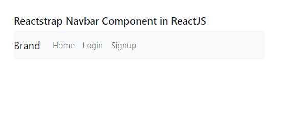 What is the Navbar Component in ReactJS? | Medium